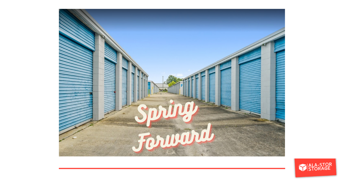 Spring Forward In Montgomery With Self Storage Solutions