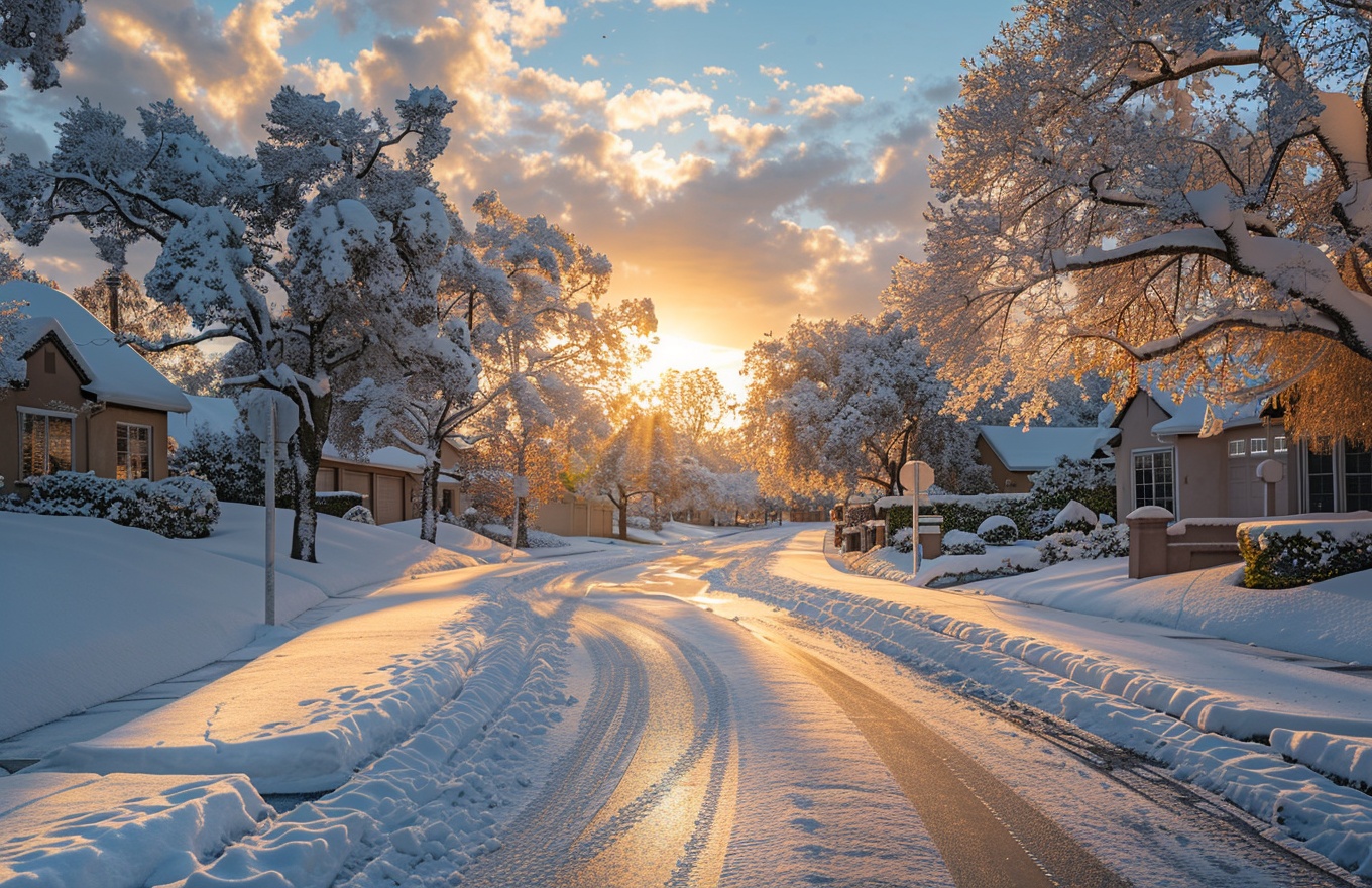 Winter at Brentwood Self Storage