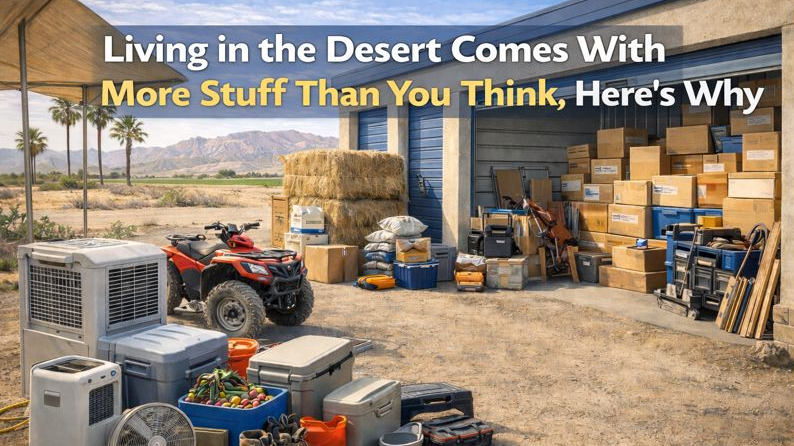 Desert Lifestyle 2026: Storage Tips