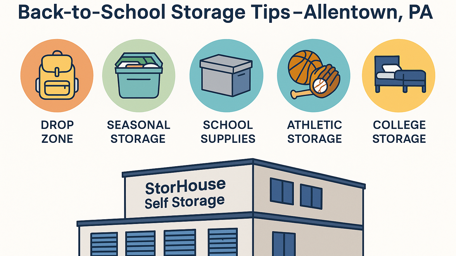 Back-to-School Storage Tips for Allentown Families
