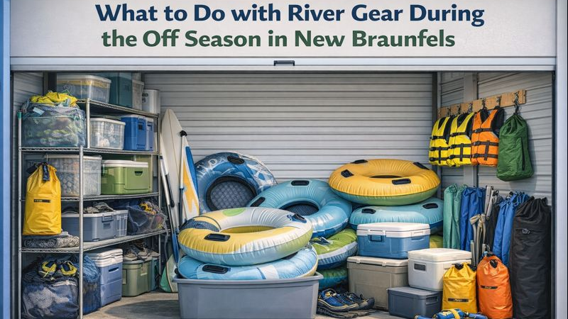 Self Storage in New Braunfels TX for River Gear | Lockaway