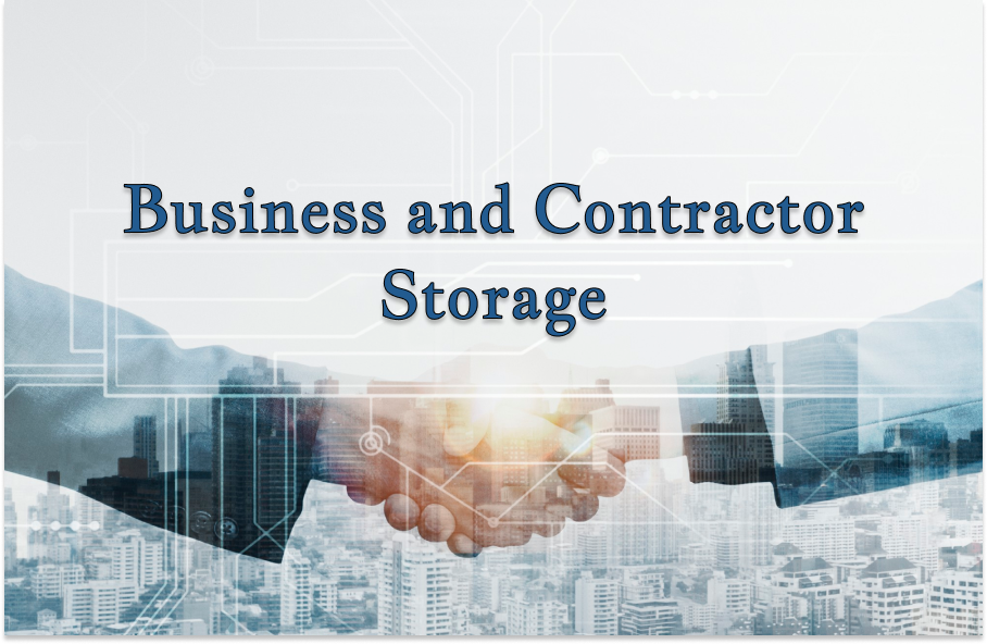 Business and Contractor Self Storage at Arco's