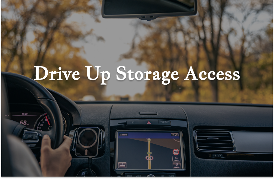 Drive Up Storage Access