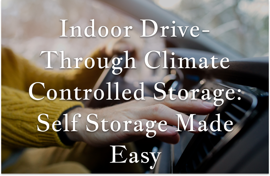 Indoor Drive-Through Climate Controlled Storage