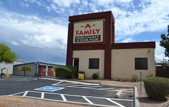 Storage Units in Tucson, AZ | 3745 S. Kolb Rd. | A Family Storage