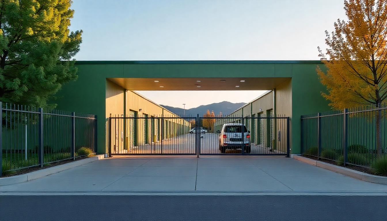 Secure Storage with Gated Entry | WiseSpace Storage
