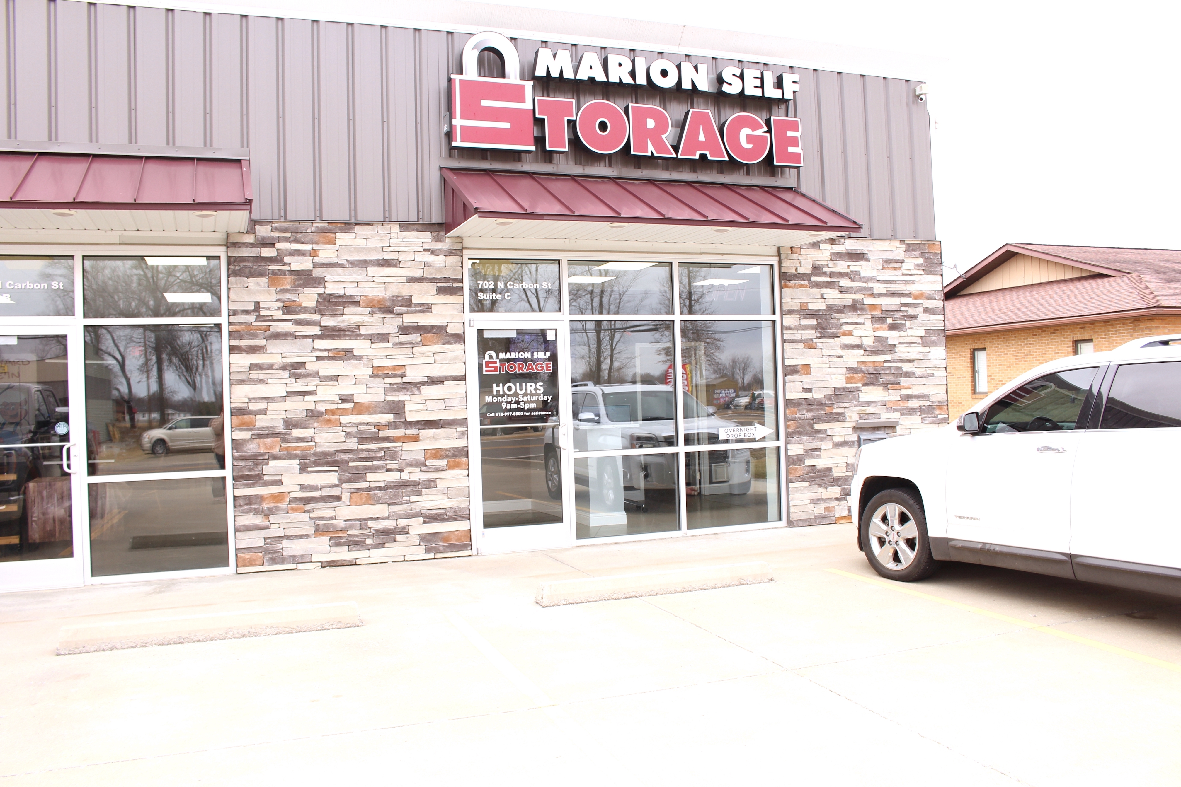 Storage Units in Marion, IL | 702 N Carbon | Marion Self Storage