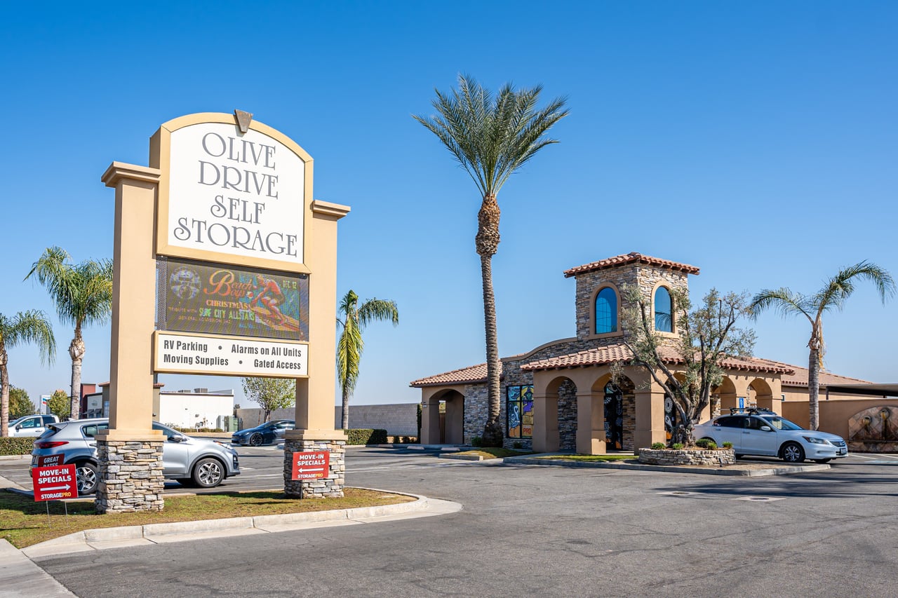 Storage Units in Bakersfield from $52 | Olive Drive Self Storage