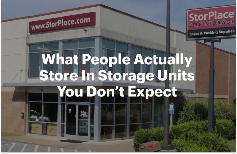 What People Store In Storage Units You Don’t Expect