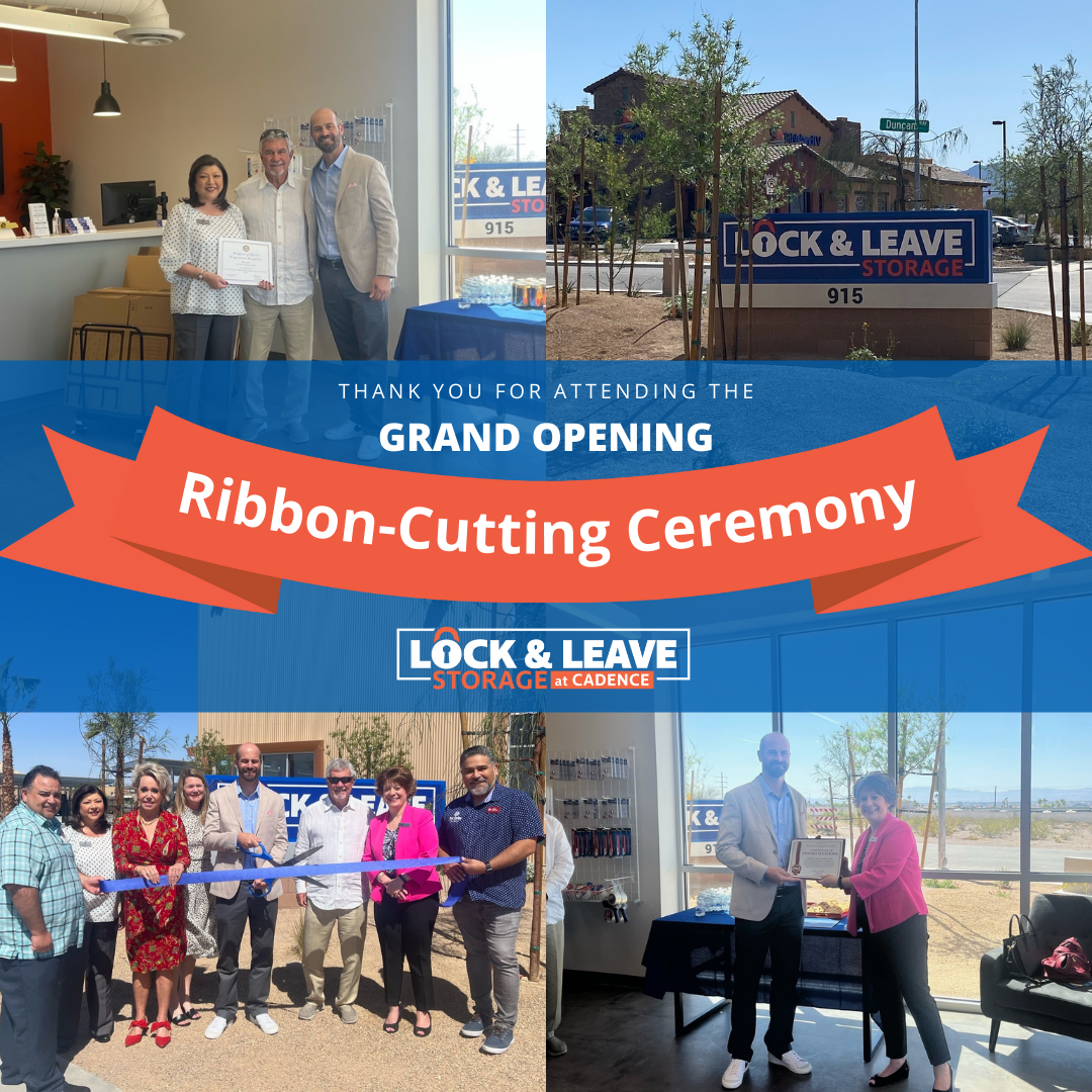 Lock And Leave Storage Grand Opening in Henderson, NV
